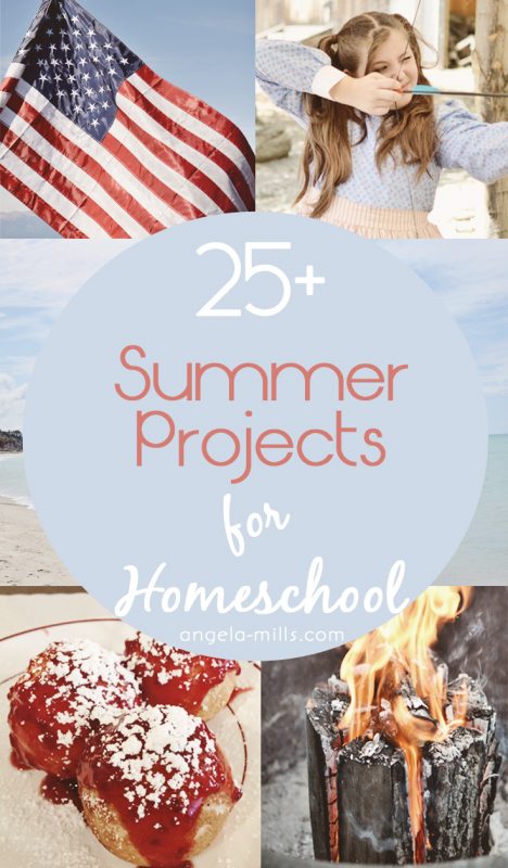 25+ Homeschool Summer Project Ideas - Angela Mills