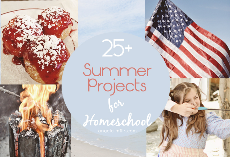 25+ Homeschool Summer Project Ideas - Angela Mills